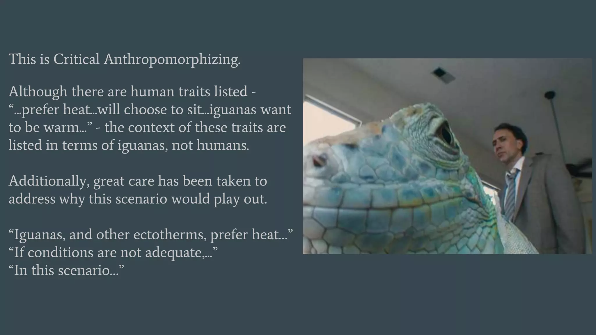 Anthropomorphizing: Seeing the World Through Human Tinted Glasses | PPT