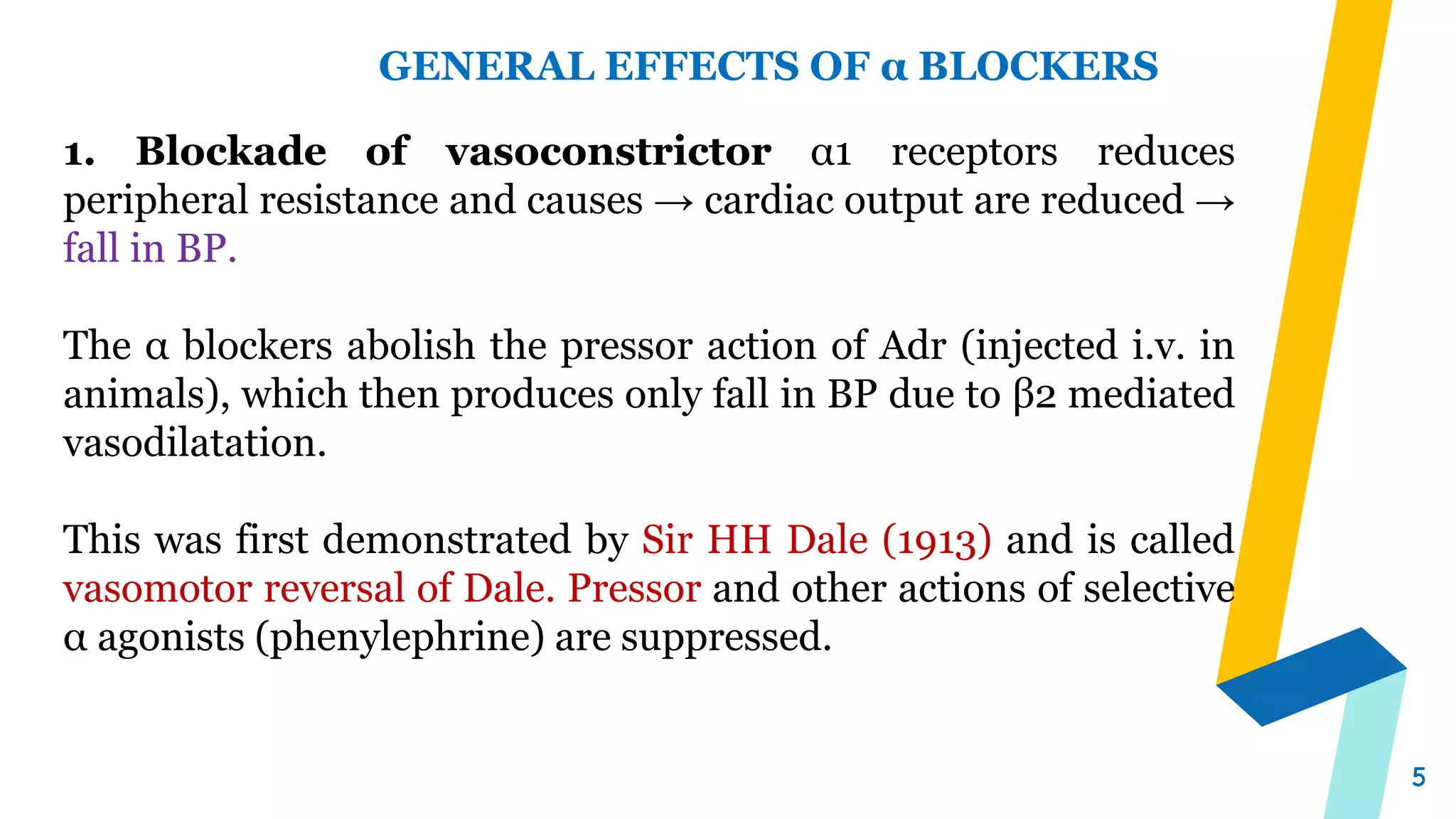 Anti adrenergic drugs | PPTX