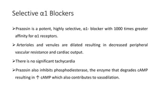Anti adrenergic drugs | PDF