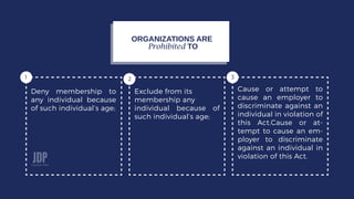 RA 10911 - Anti-Age Discrimination in Employment Act | PDF