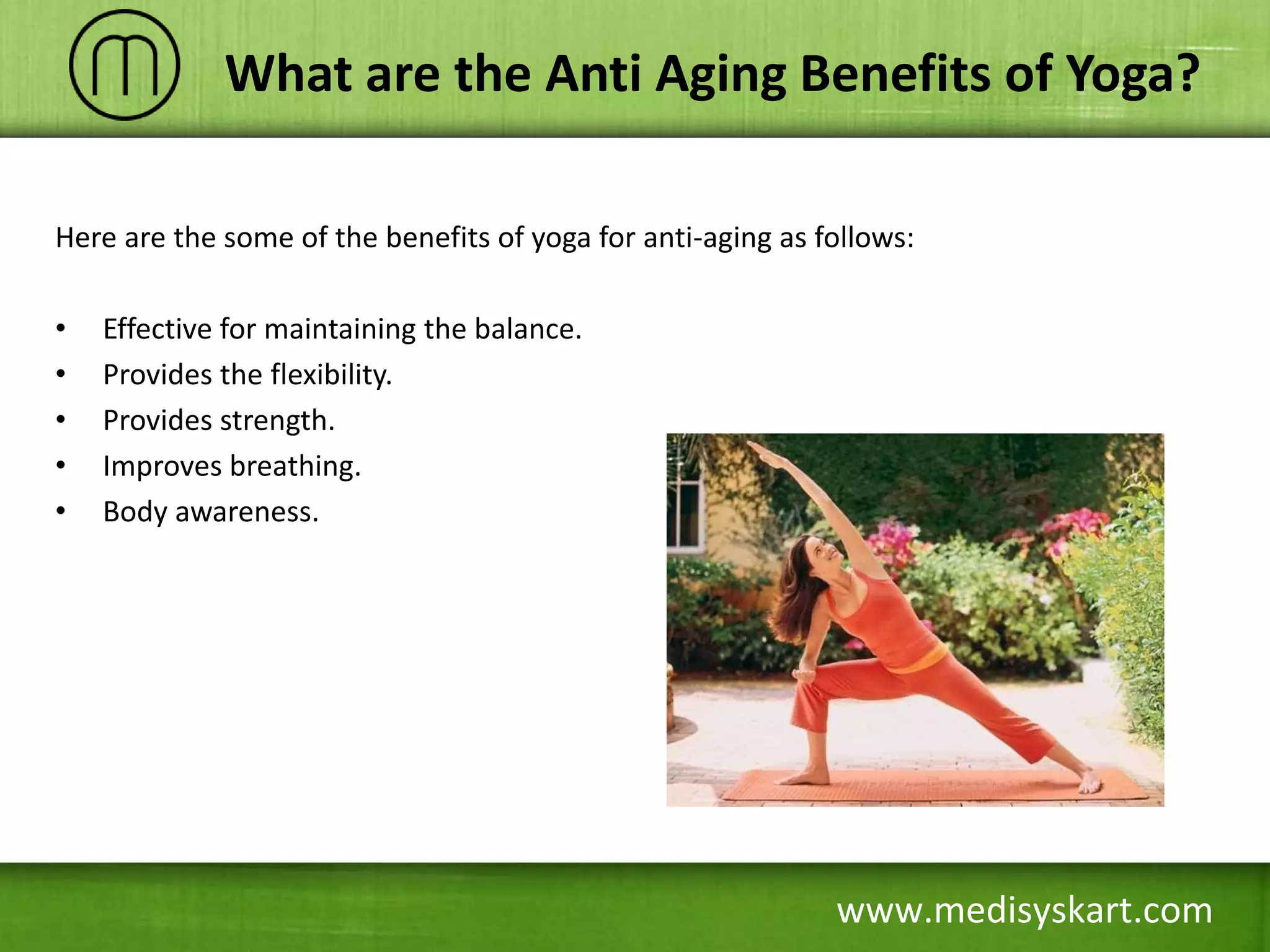Anti Aging Yoga Poses | PPTX