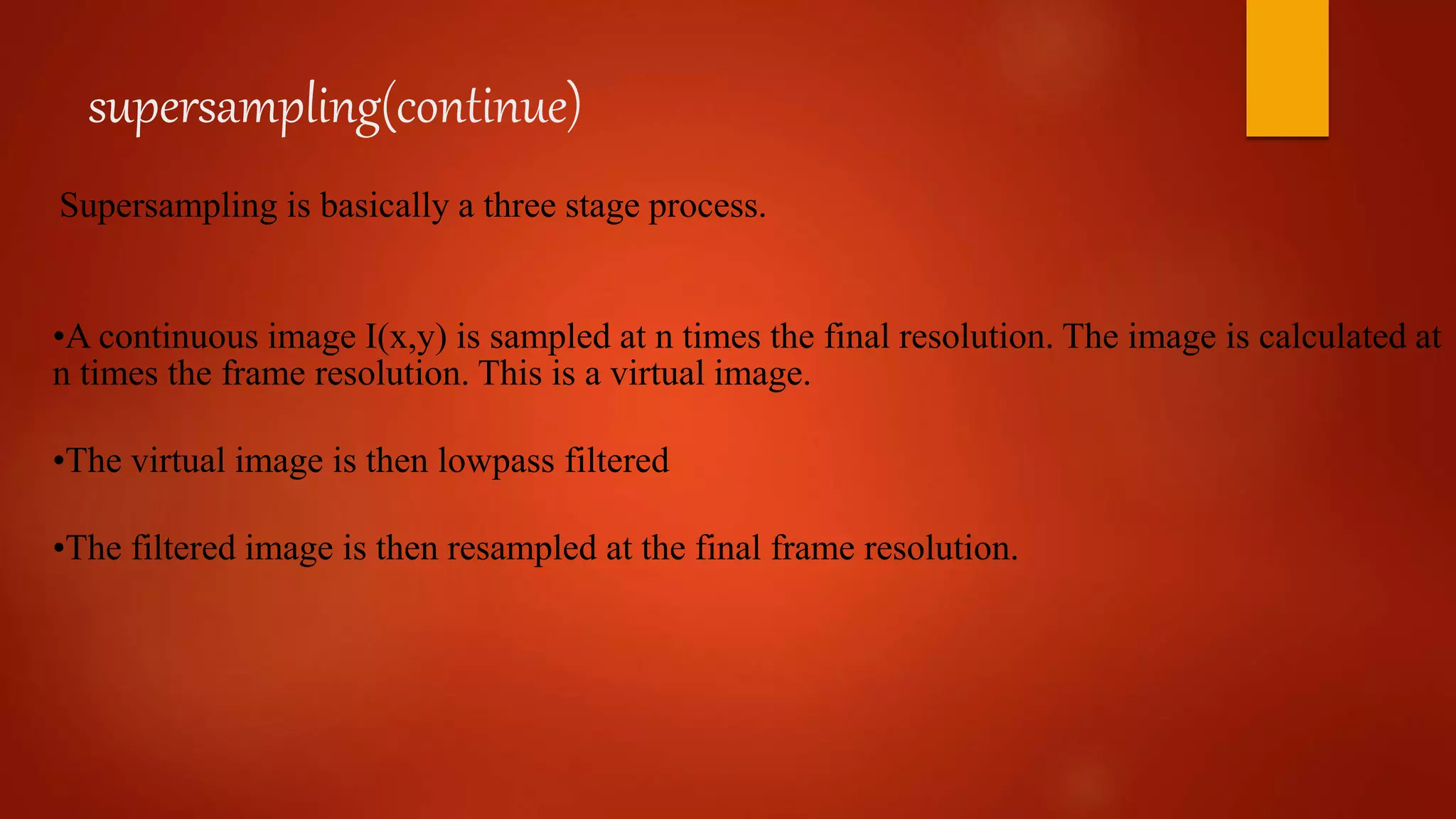 Anti aliasing | PPTX