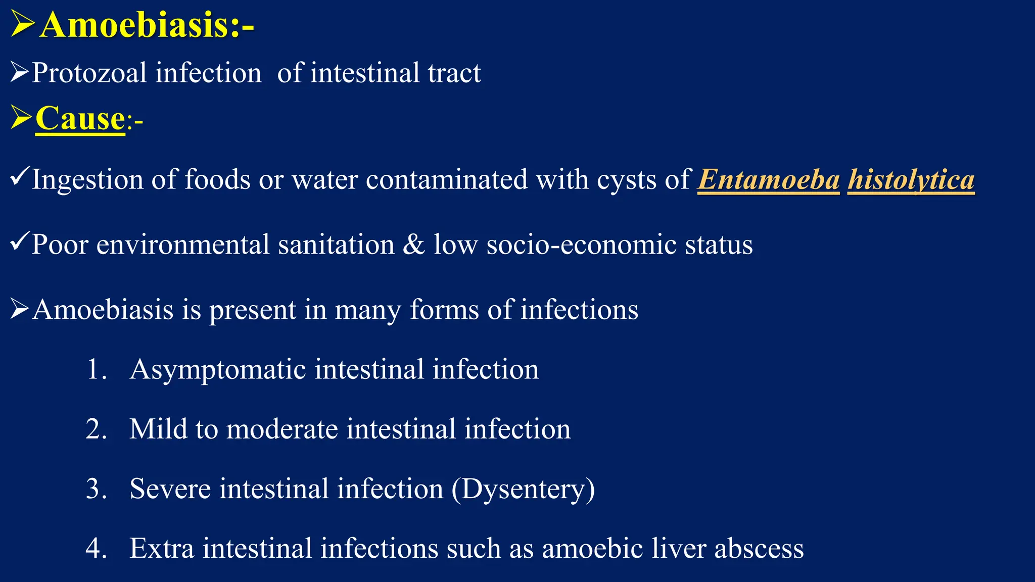 Anti-amoebic & other antiprotozoal Drugs | PPTX