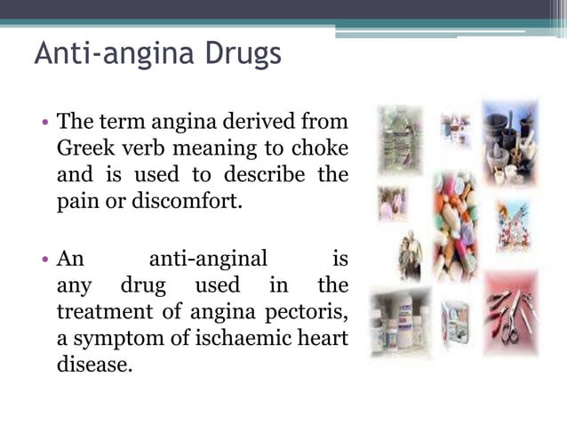 Anti angina drugs | PPT