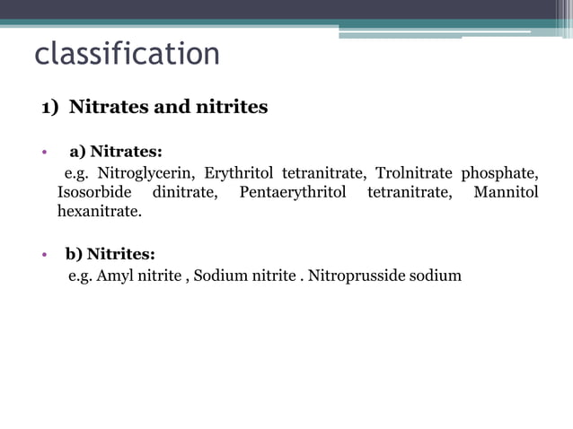 Anti angina drugs | PPT