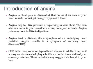 Anti angina drugs | PPTX