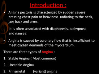 Drugs used in ischemia (anti-anginal drug.pptx | Heart and ...