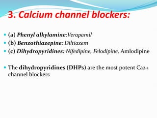 Anti-Anginal Drugs.pptx Cardiac Pharmacology | PPTX