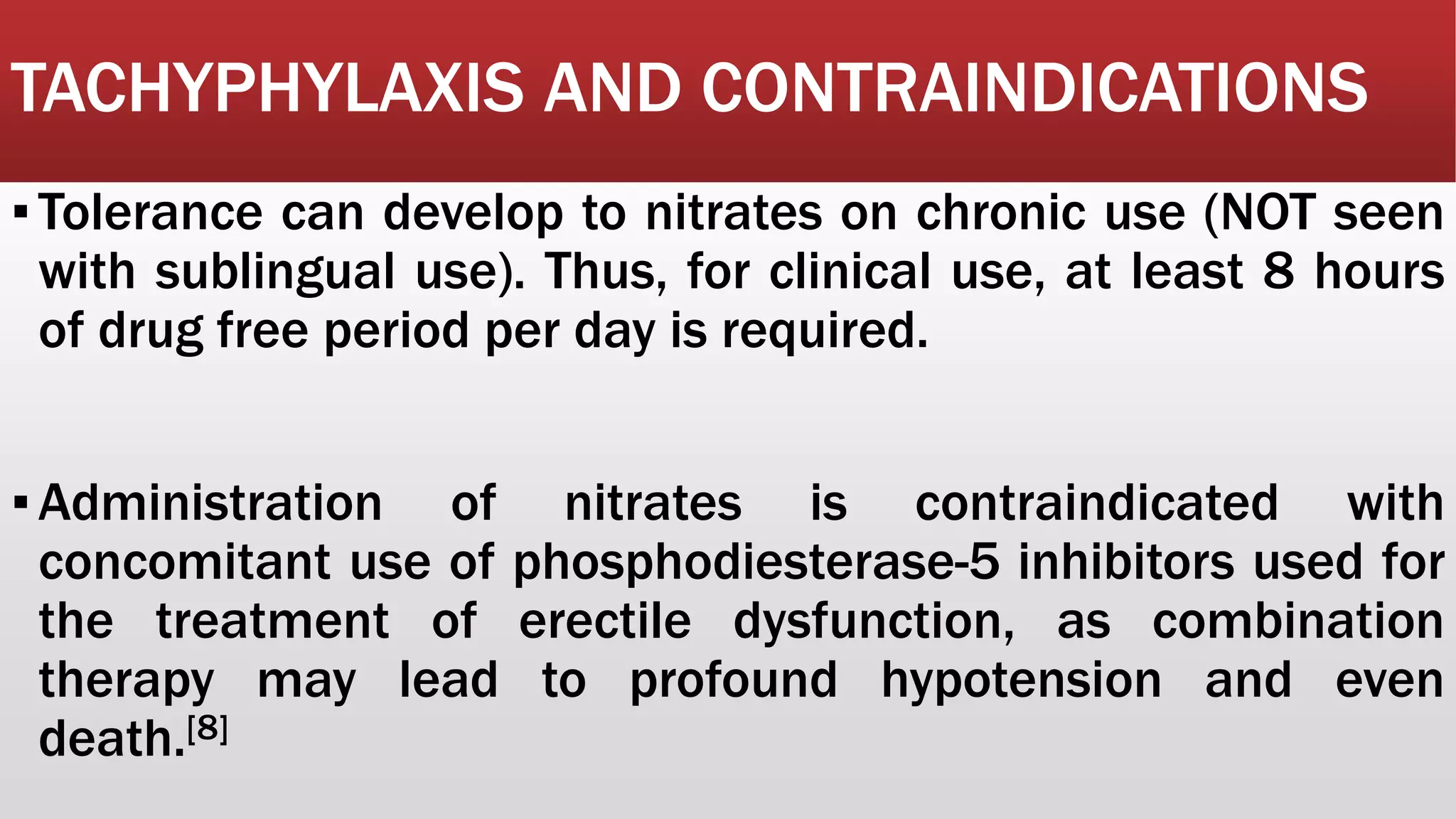 Anti anginal drugs, uses, mechanism of action, adverse effects | PPTX