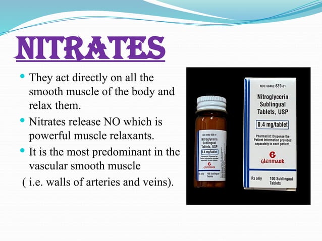 Anti-anginal drugs, pathophysiology, their mechanism of action and ...