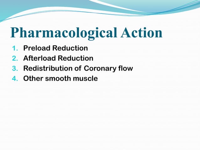 Anti-anginal drugs, pathophysiology, their mechanism of action and ...
