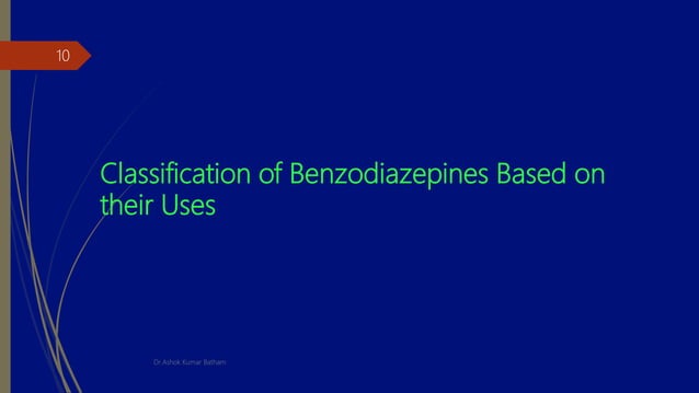 Anti-anxiety Drugs:Benzodiazepine Receptor Agonists. Dr. Ashok Kumar ...