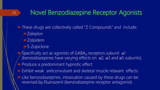 Anti-anxiety Drugs:Benzodiazepine Receptor Agonists. Dr. Ashok Kumar ...