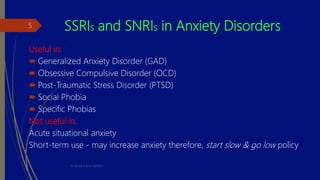 Anti-anxiety Drugs:Benzodiazepine Receptor Agonists. Dr. Ashok Kumar ...