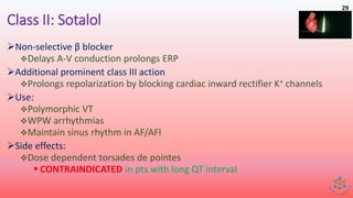 Anti arrhythmic drugs 2020 | PPT