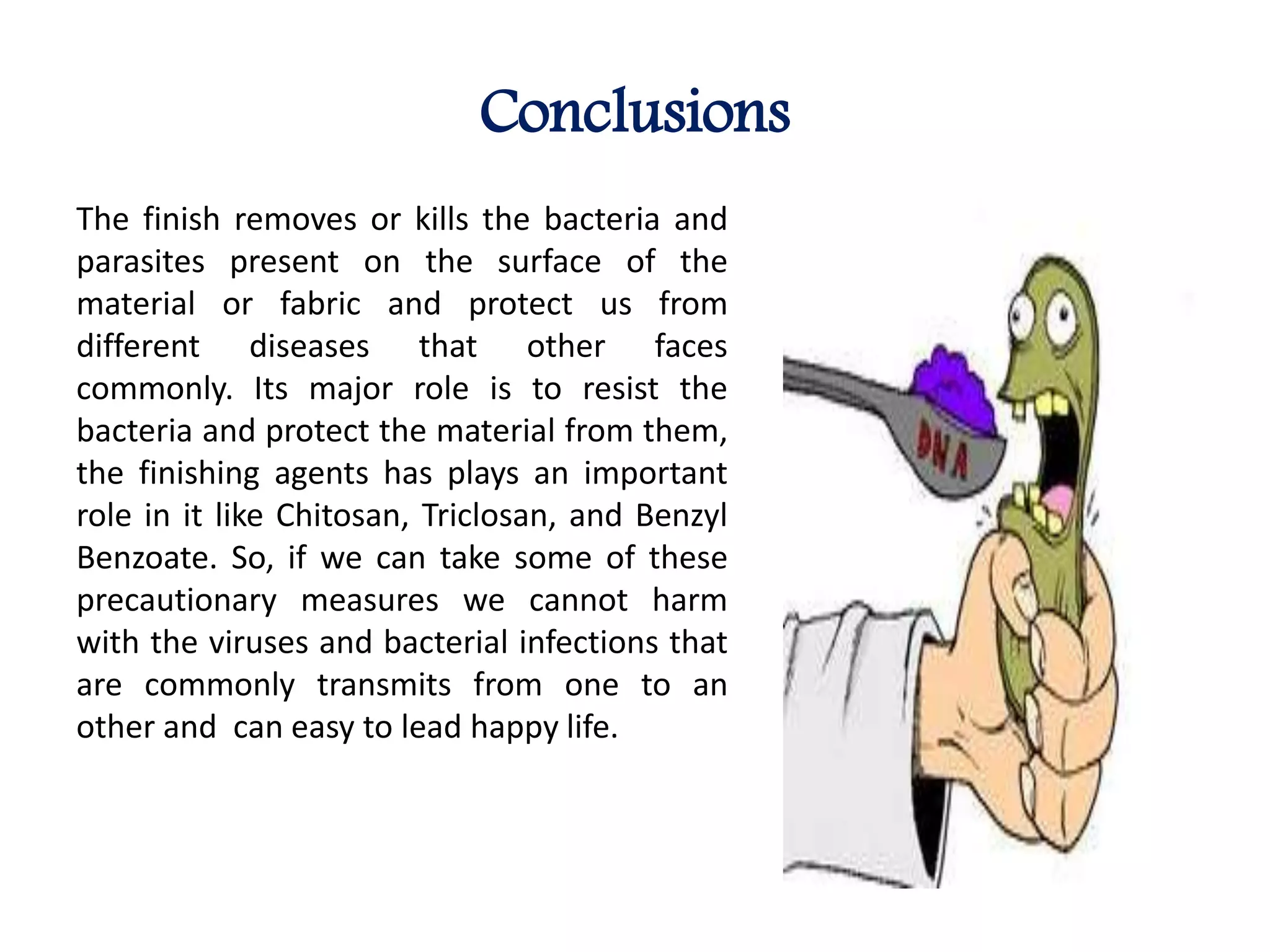 Anti bacterial finish | PPTX