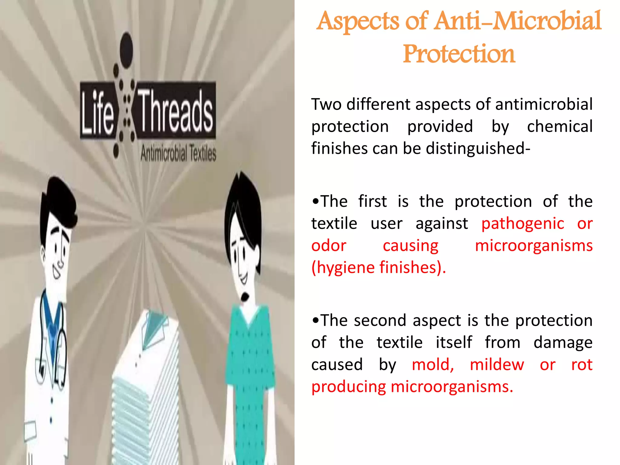 Anti bacterial finish | PPTX