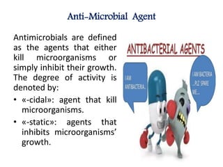 Anti bacterial finish | PPTX