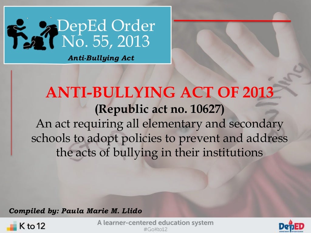 Anti bullying Act Of 2013 Philippines anti-bullying-act-of-2013-philippines