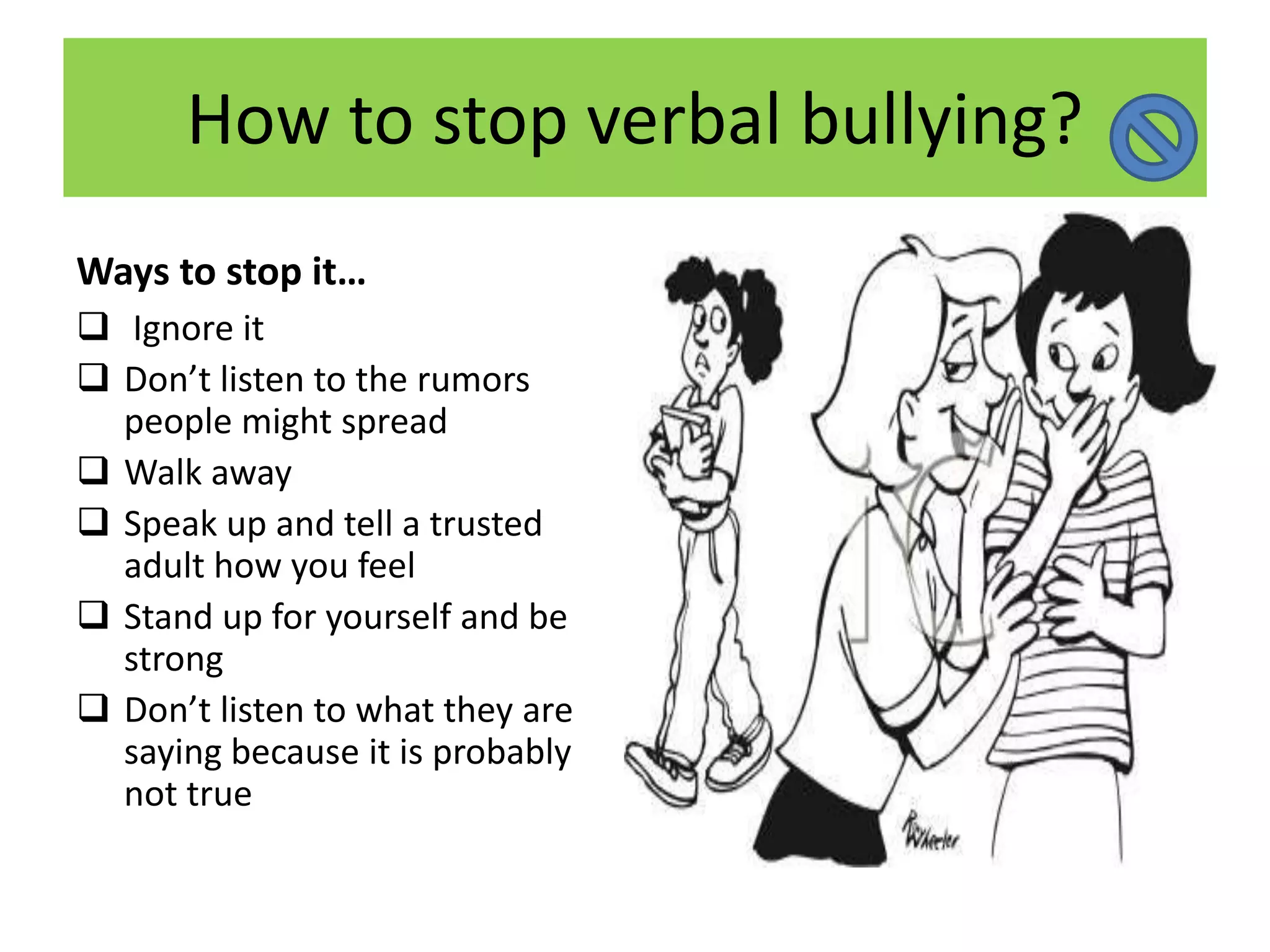 Anti-bullying presentation #4 | PPTX