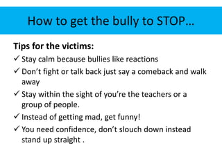 Anti-bullying presentation #4 | PPTX