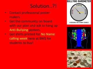 Anit-Bullying Action Plan | PPT