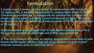 Anti cancer-drug (Bevacizumab) | PPTX