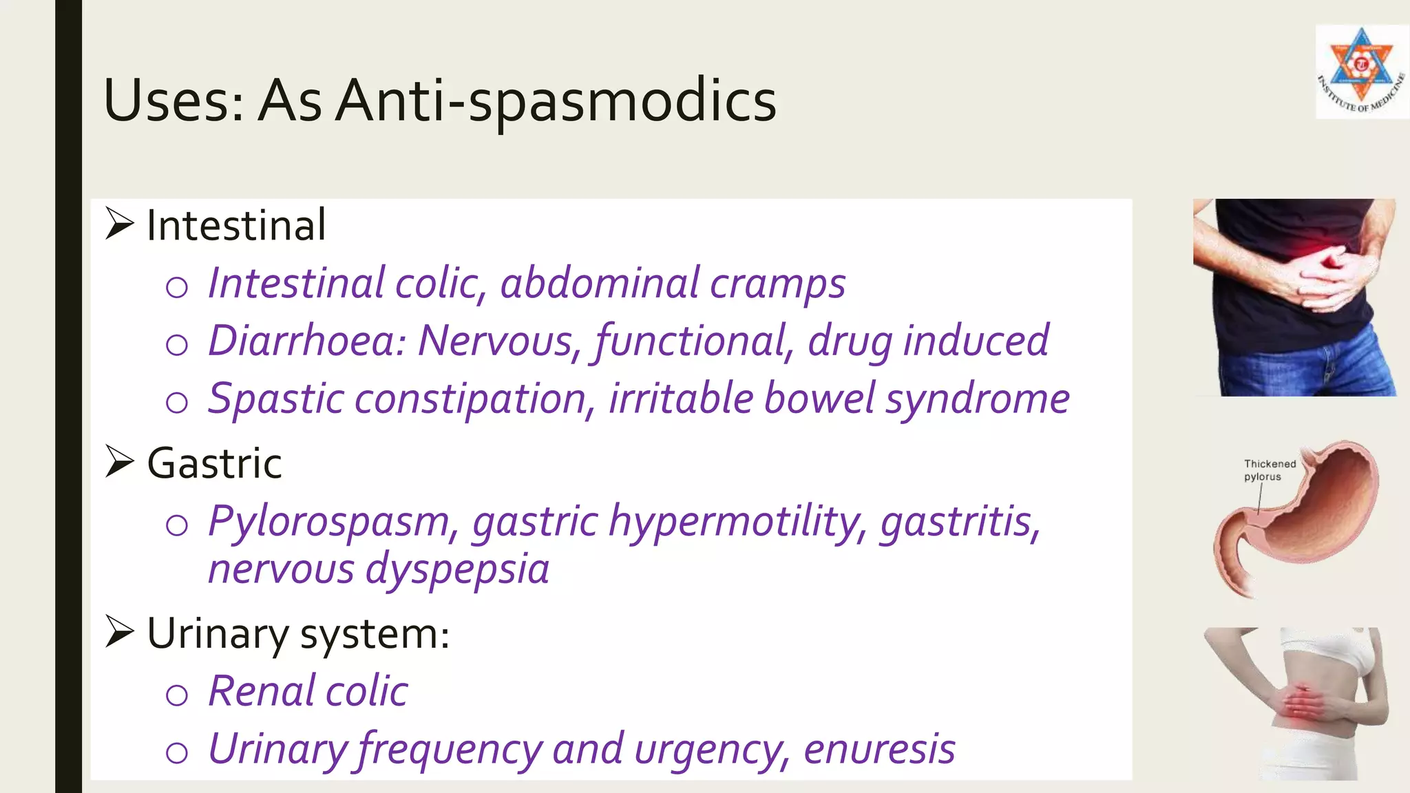 Anti cholinergic drugs-2020 | PPTX
