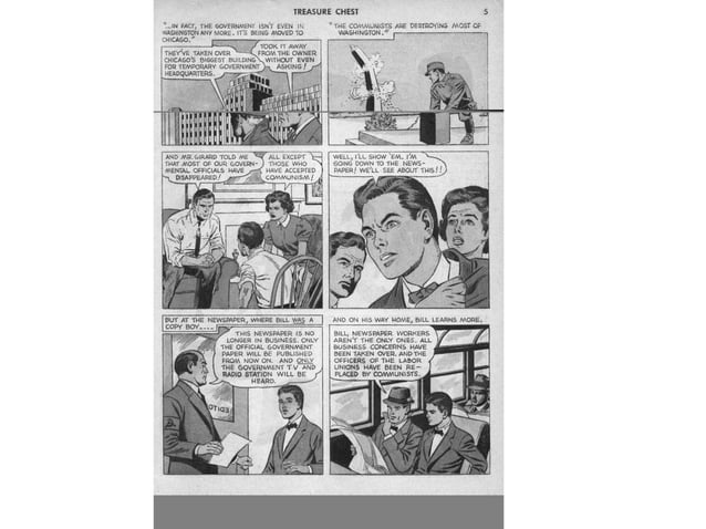 Anti communist comic book | PPT