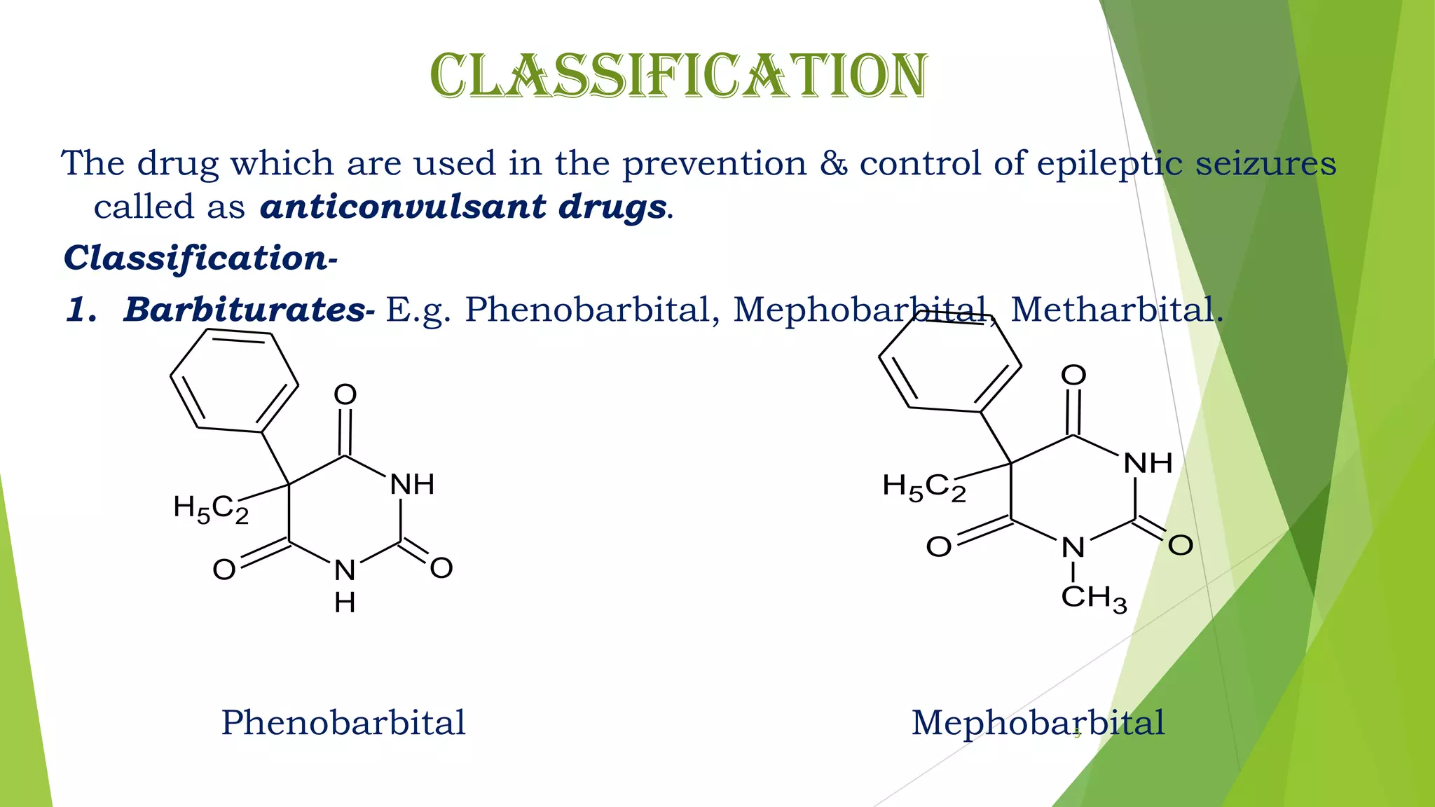 Anti convulsant drugs | PDF