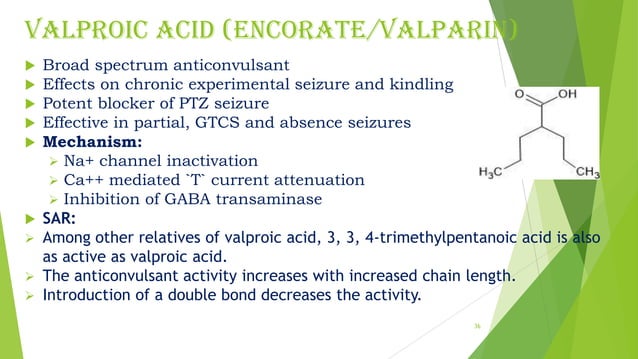 Anti convulsant drugs | PDF