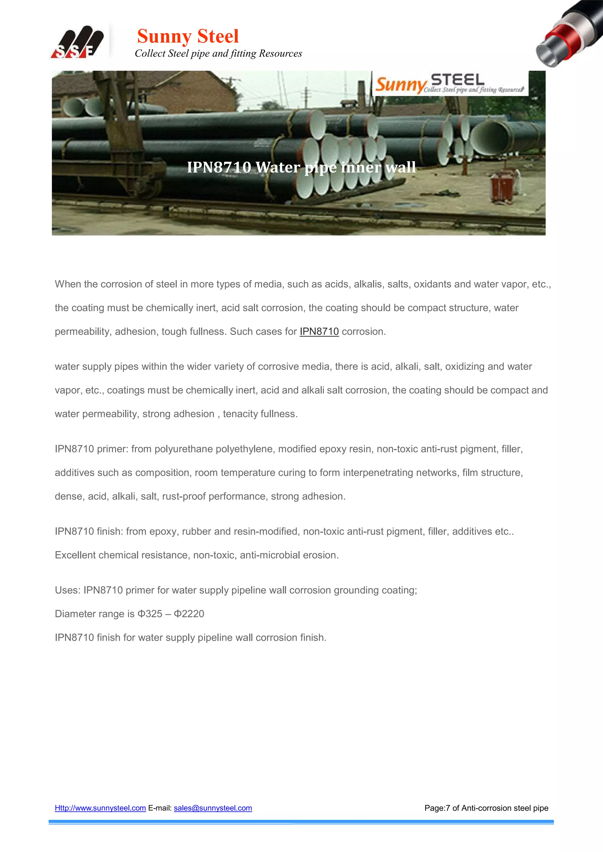 Anti corrosion-steel-pipe | PDF