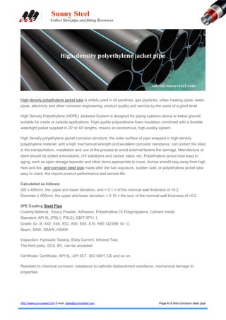Anti corrosion-steel-pipe | PDF