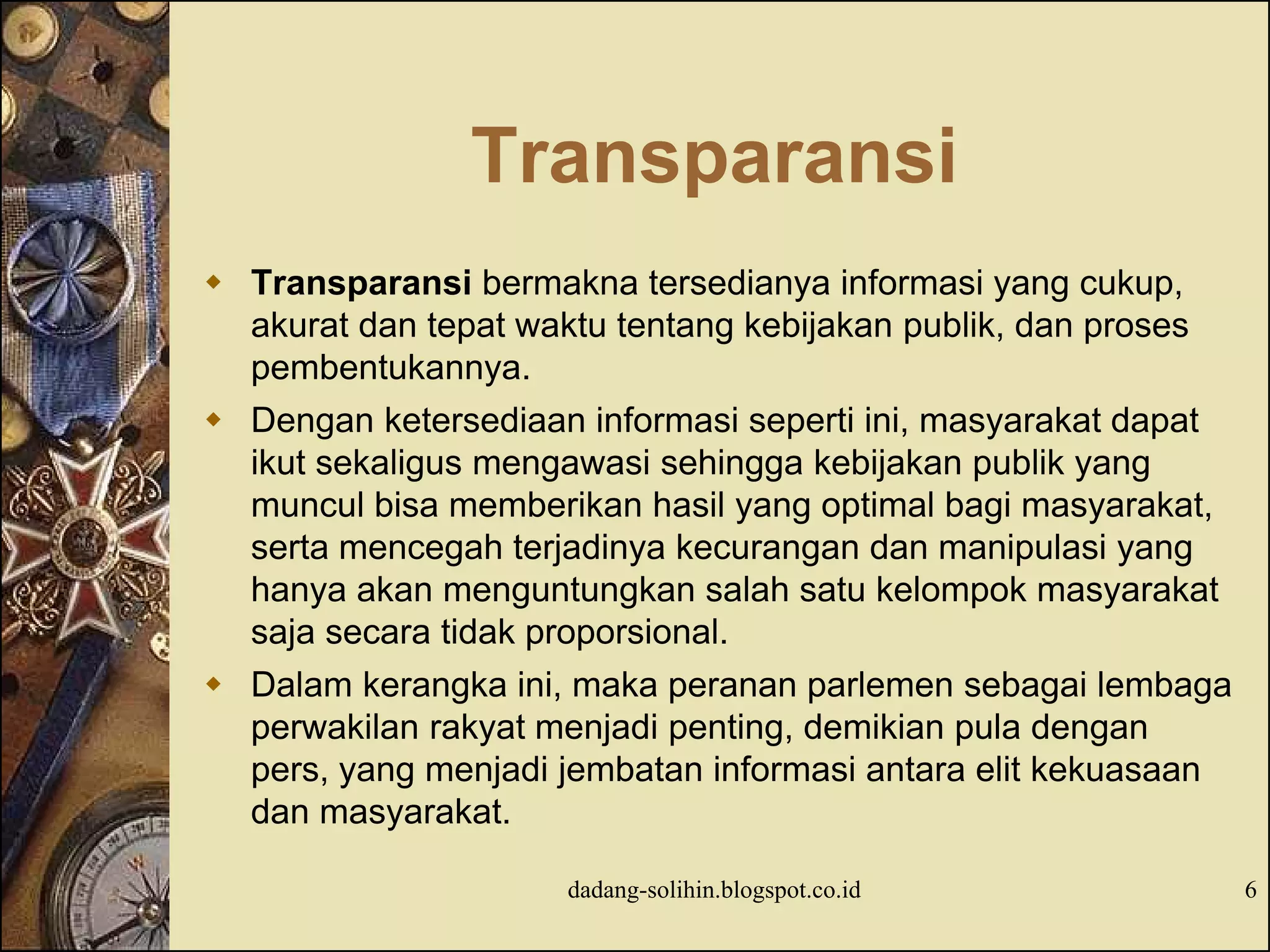 Anti Corruption and Good Governance | PDF