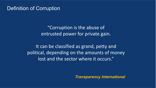 Anti-corruption - February 2018.pptx | Debated Sensitive Social Issues ...