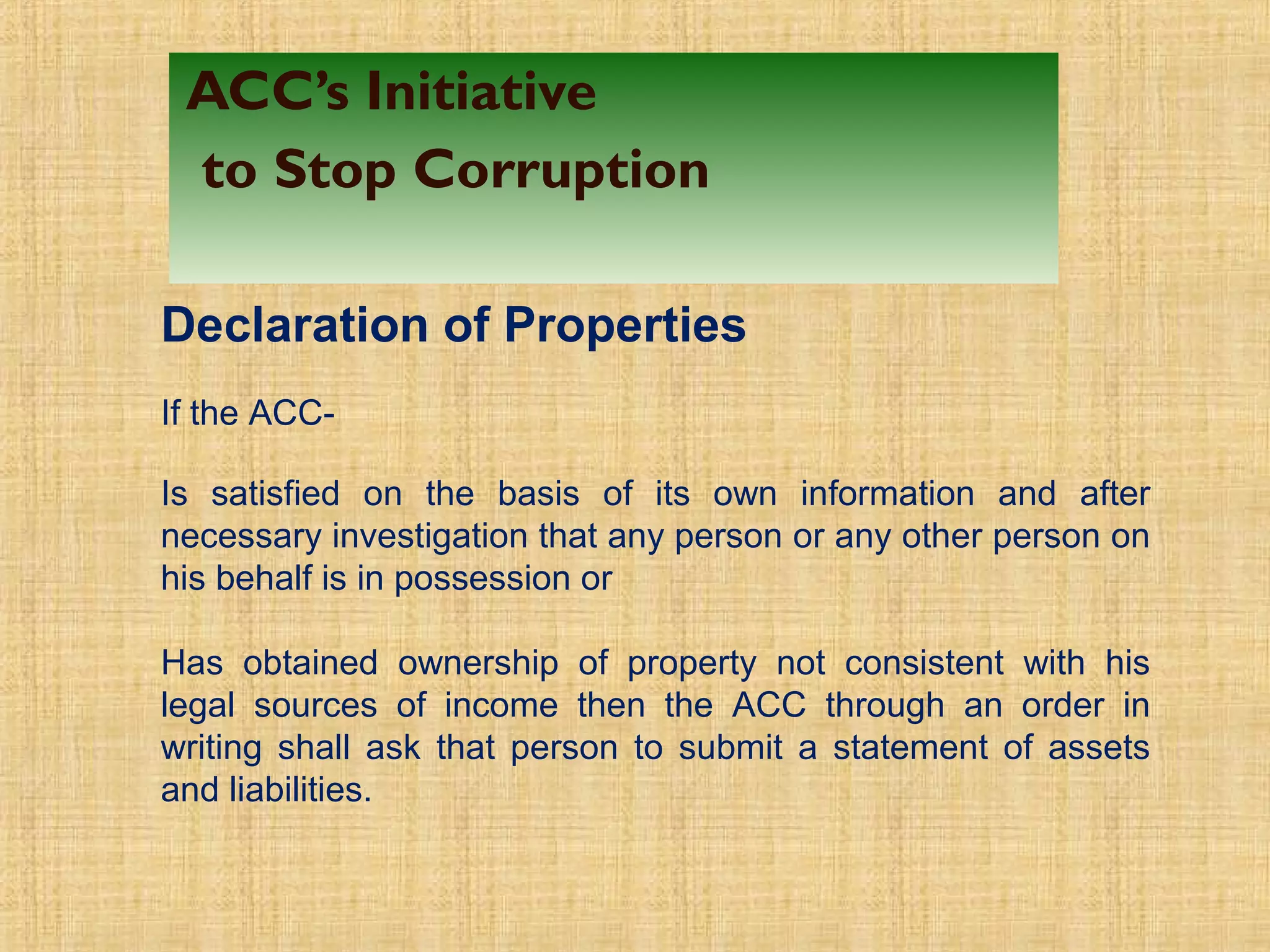 Anti corruption and integrity - causes and consequence | PPT