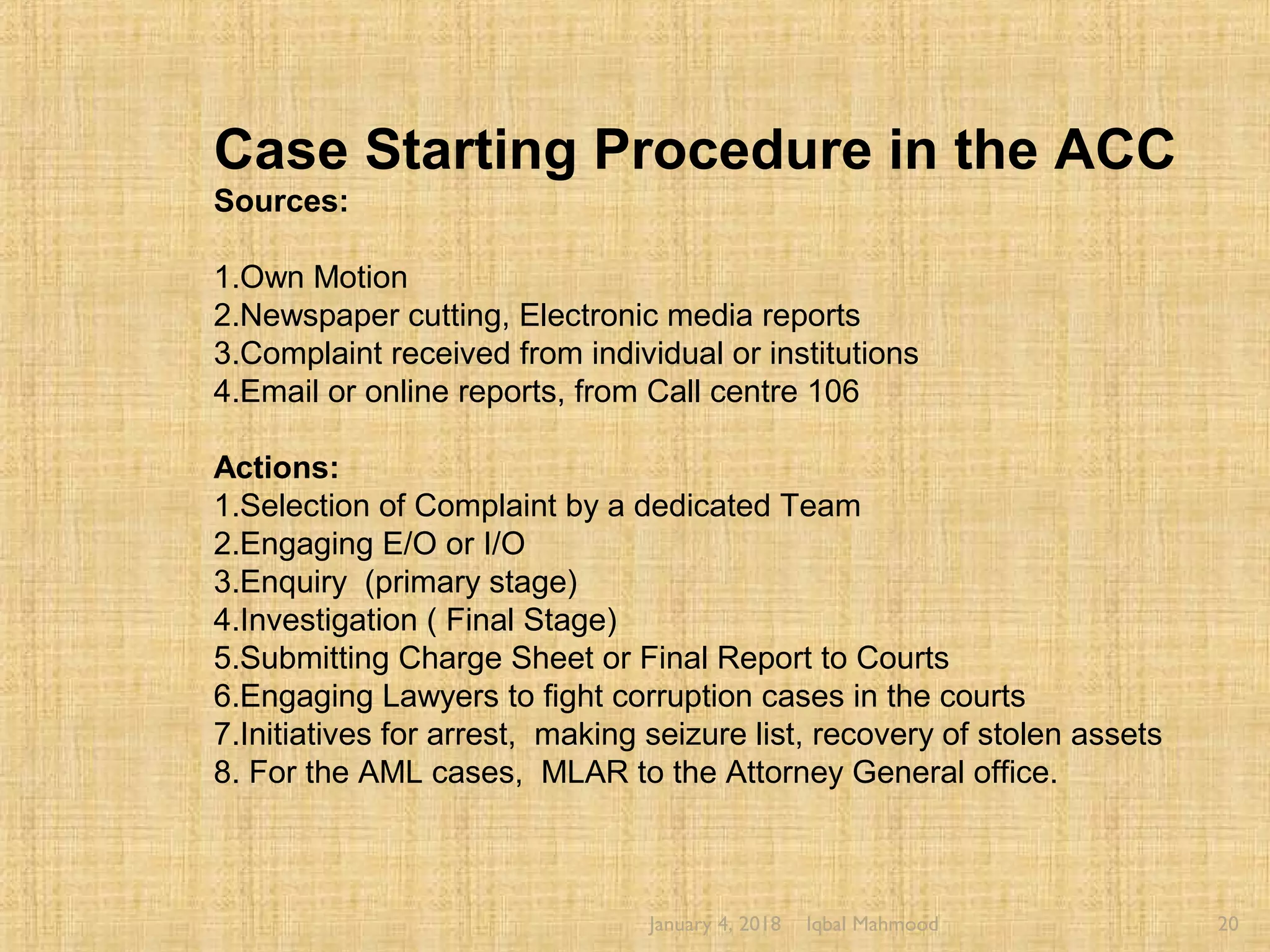 Anti corruption and integrity - causes and consequence | PPT