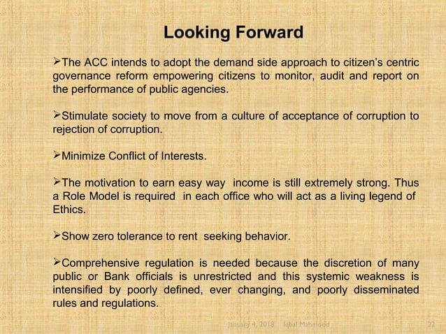 Anti corruption and integrity - causes and consequence | PPT | Debated ...