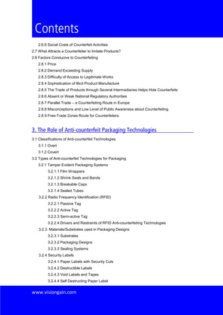 Anti Counterfeit Packaging Technologies 2014-2024 | PDF