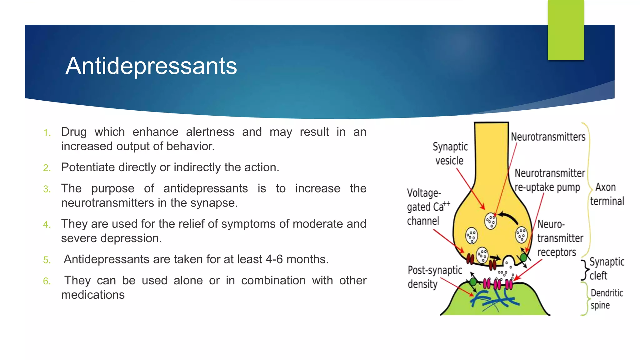Anti depressant drugs | PPTX