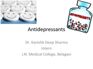 Anti -depressants: classification & mechanism of action | PPT