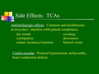 Anti depressants and mood stabilizers | PPT