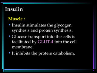 Anti diabetic drugs | PPT | Endocrine and Metabolic Diseases | Diseases ...