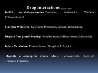 Anti diabetic drugs | PPTX