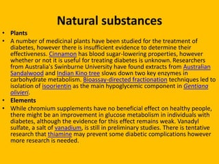 Anti diabetic medication | PPTX