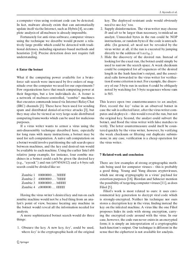 Anti disassembly using cryptographic hash functions | PDF