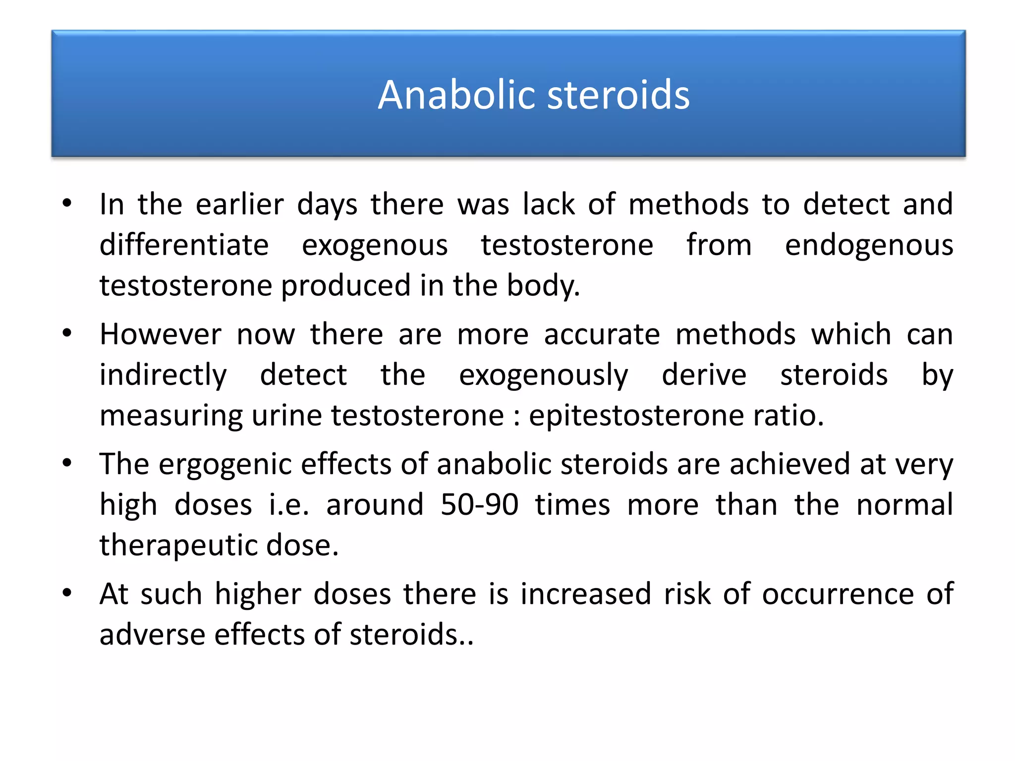 Anti doping in sports | PPTX