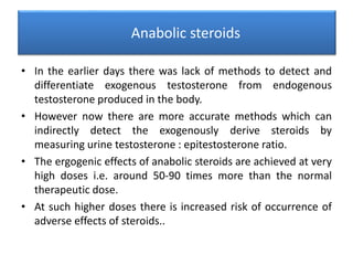 Anti doping in sports | PPTX
