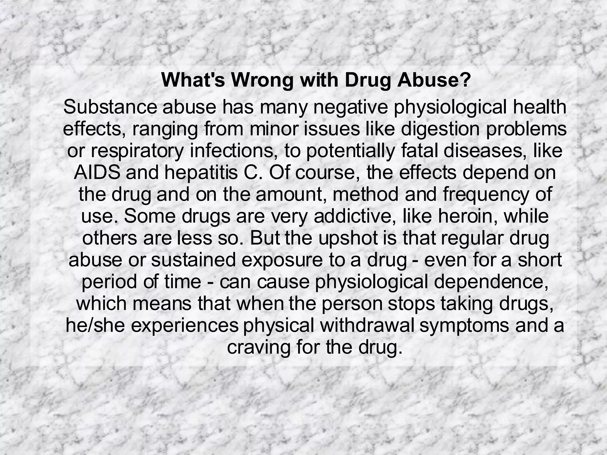 Anti Drugs Campaign | PPT