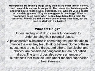 Anti Drugs Campaign | PPT
